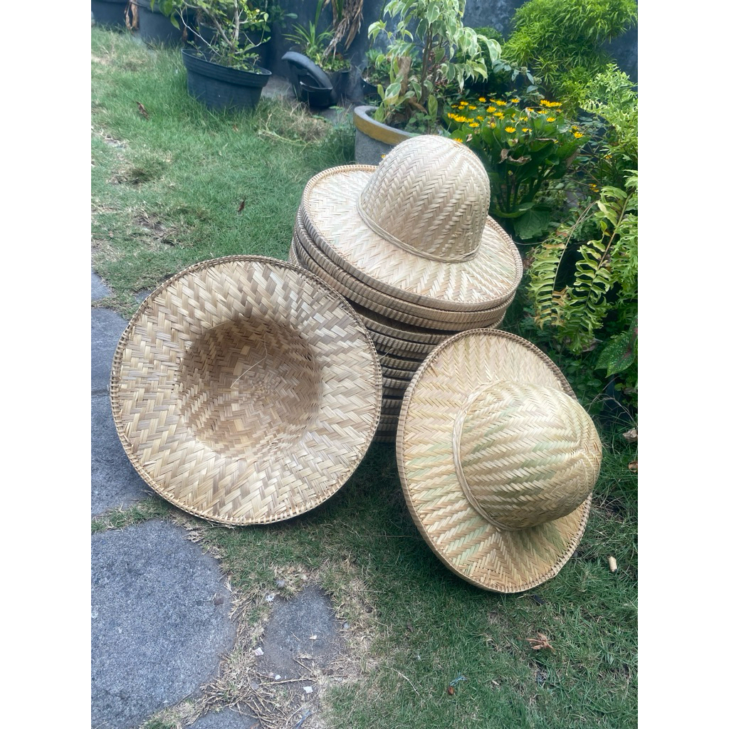 Jual Topi capil/cemplon/plenton/buyuk/jerami/topi one piece/caping ...