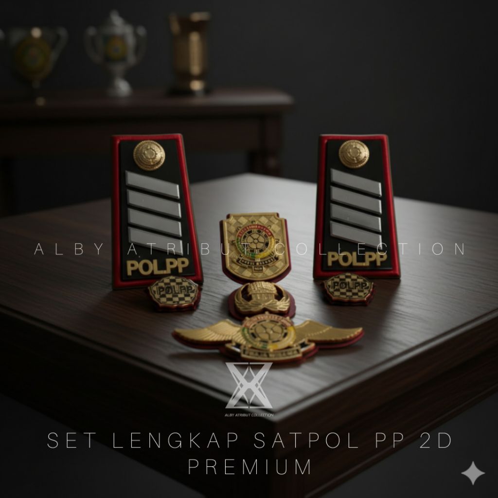 Jual ATRIBUT SATPOL PP LENGKAP / SET LENGKAP POLPP / PANGKAT SATPOLPP ...