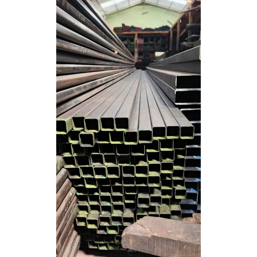 Jual Besi Hollo / Besi Hollow 40x40 / Besi Hitam Kotak 4cm x 4cm ...