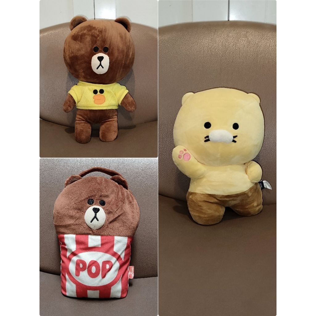 Jual Boneka Line Friends Brown Choonsik Original second | Shopee Indonesia