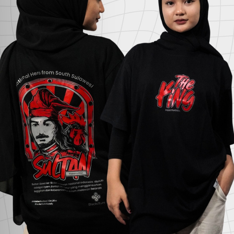 Jual Kaos Budaya Edisi Hero | Kaos Makassar | Baju Bugis | Cotton ...