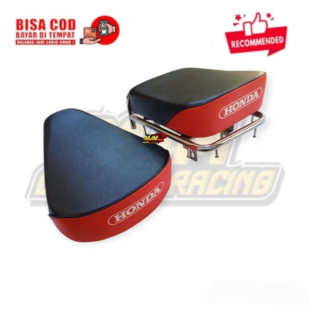 Jual Jok pisah Honda C50 C70 Pispot + Dudukan Jok Belakang Besi Tebal ...