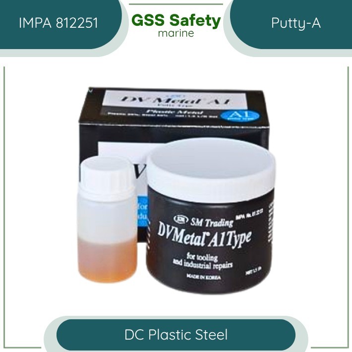Jual IMPA 812251 DC Plastic Steel Putty A1 - Lem Plastik Besi | Shopee ...