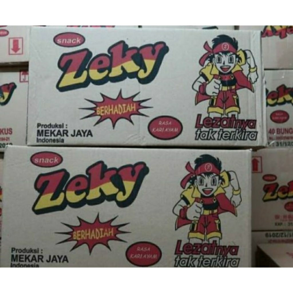 Jual Chiki Zeky / Komo / Maxmun 1 Dus ( isi 40 pcs @7gr ) | Shopee ...