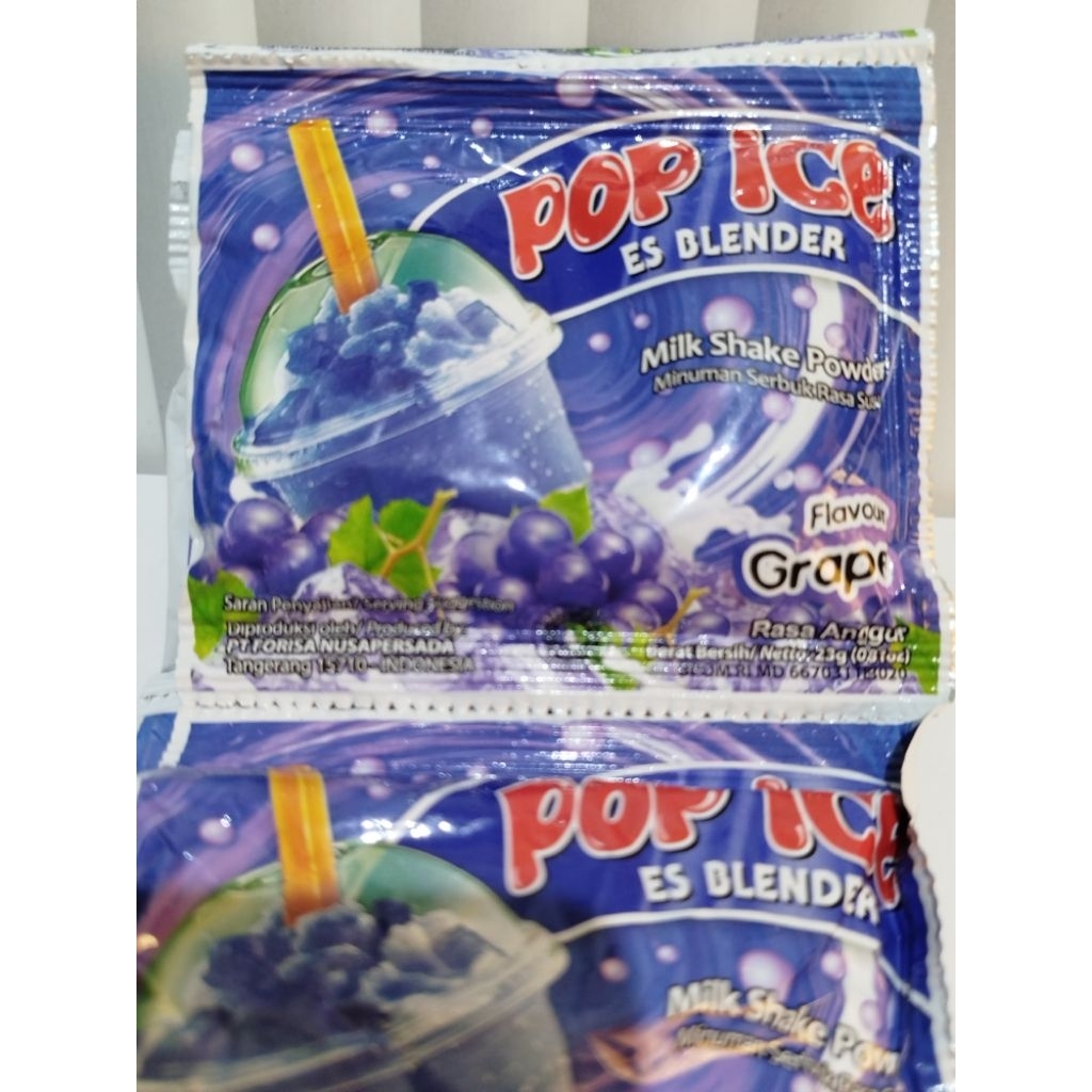 Jual Pop Ice Ecer 1 Sachet Bubuk Minuman Sachet | Shopee Indonesia
