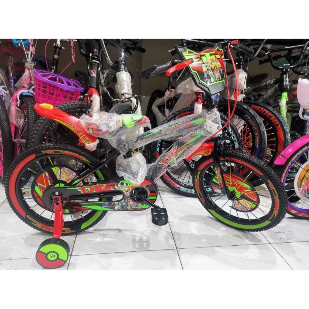 Jual SEPEDA BMX 16 DK FRAME TEBAL BAN POMPA MOTIF | Shopee Indonesia
