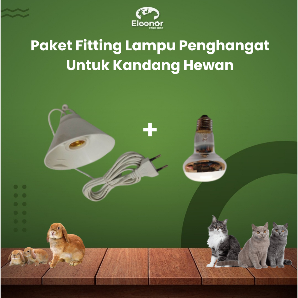Jual Paket Fitting Lampu Penghangat Hinomaru dengan Kabel Panjang Untuk ...