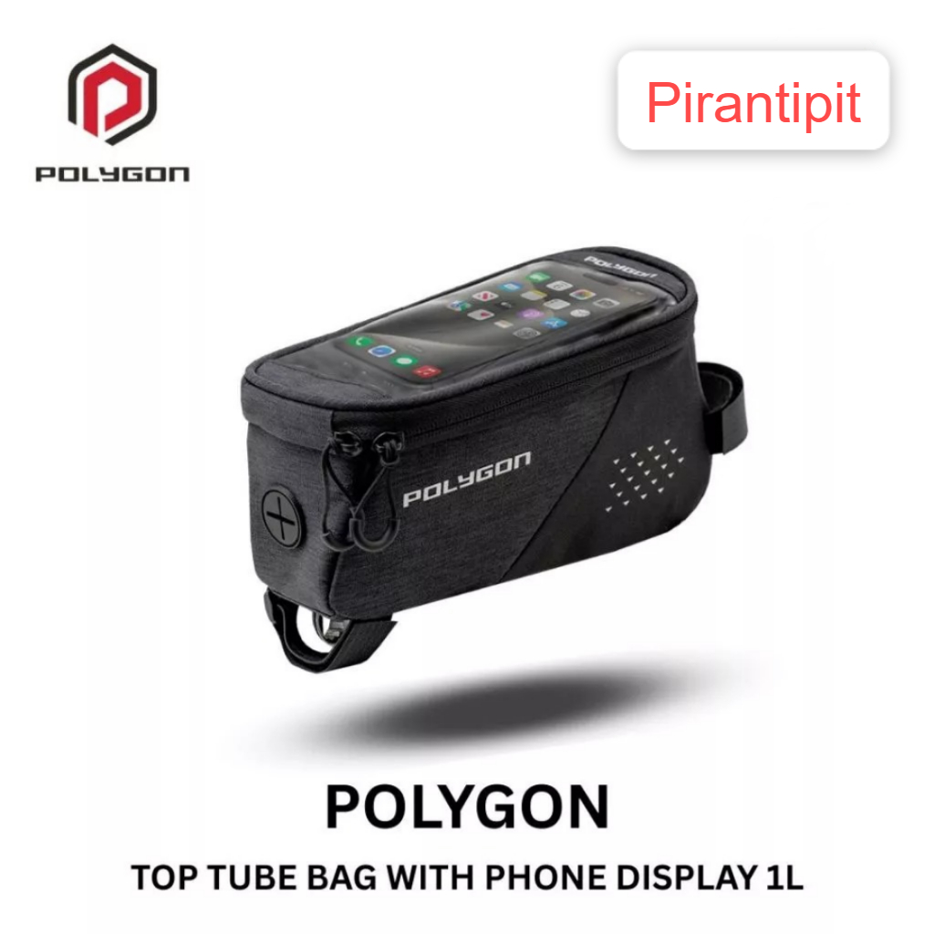 Jual Tas Sepeda - Polygon Top Tube Bag / tas sepeda handphone | Shopee ...