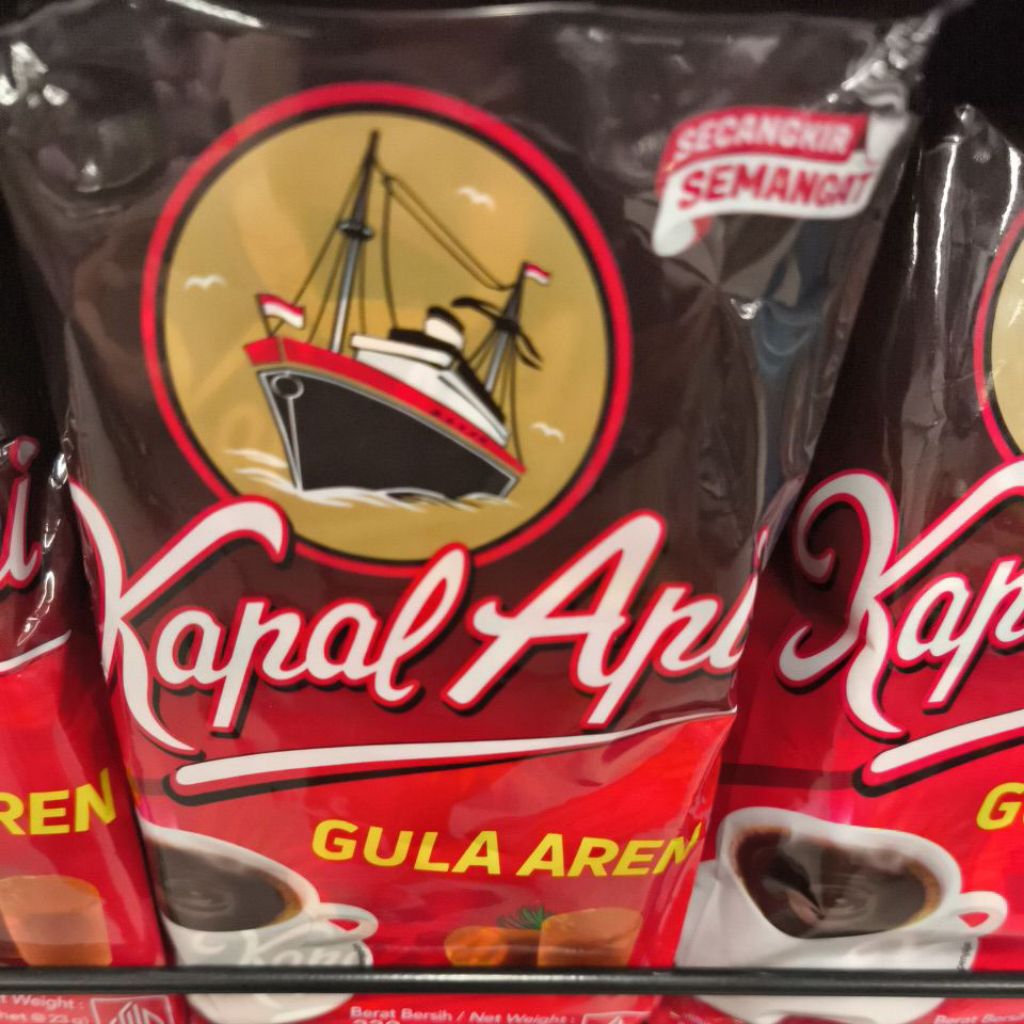 Jual kopi kapal api gula aren - 10 sachet@23 gram | Shopee Indonesia