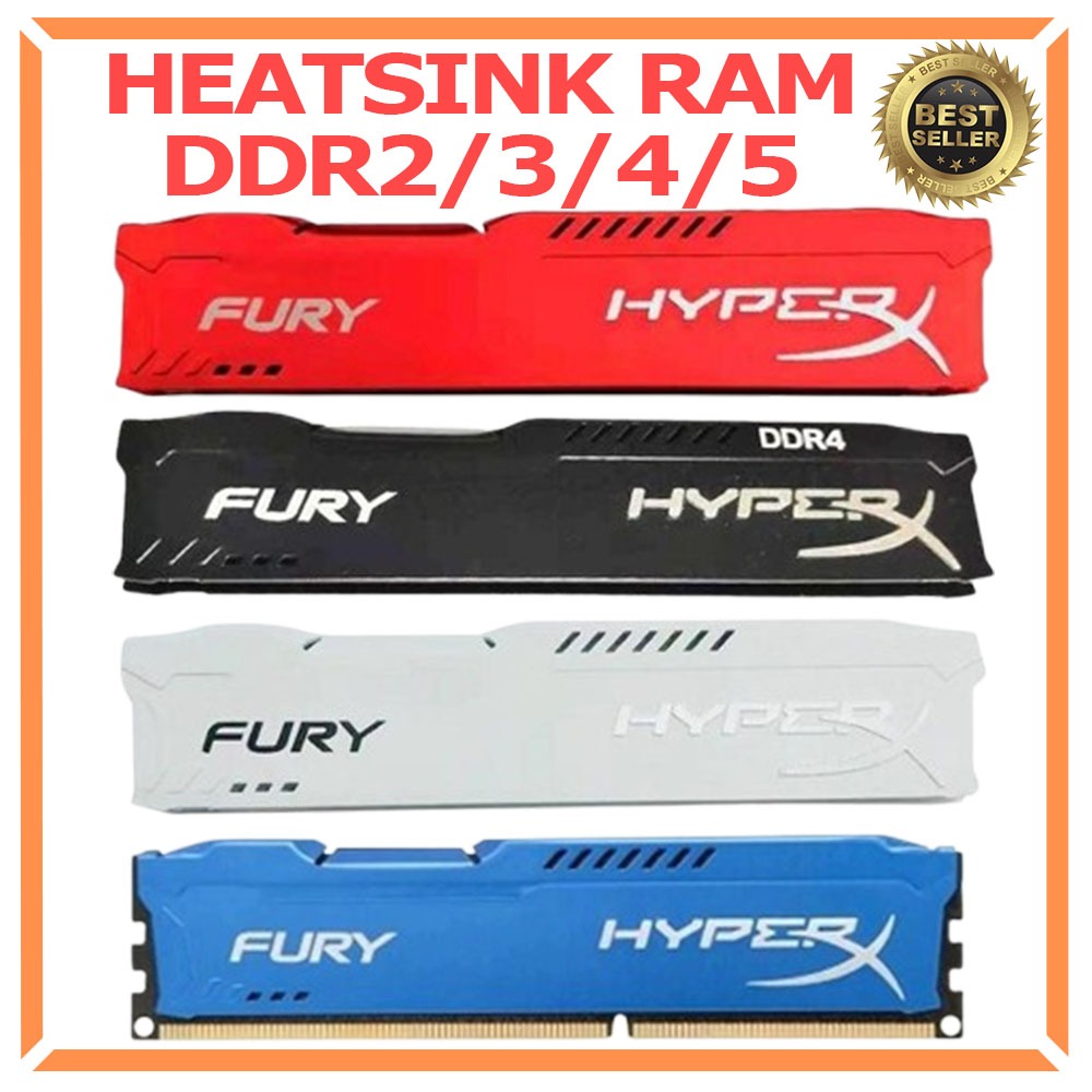 Jual Heatsink Heat Sink Spreader Cooler Pendingin Memory RAM PC ...