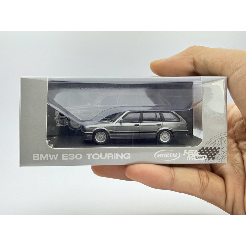 Jual MORTAL MODEL 1:64 BMW E30 WAGON GREY BODY STANDARD OPEN HOOD ...