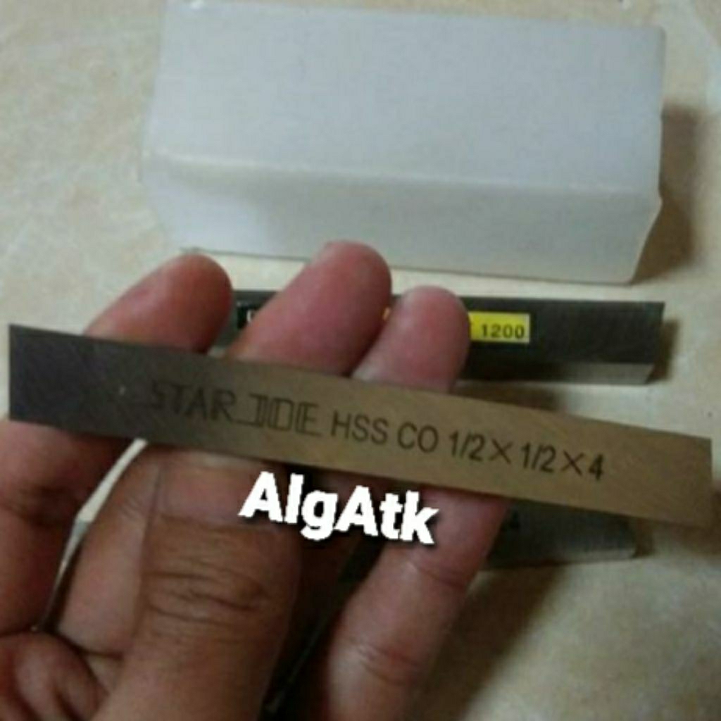 Jual besi bubut HSS 1/2x1/2x4 inch Star Joe mata pahat bubut | Shopee ...