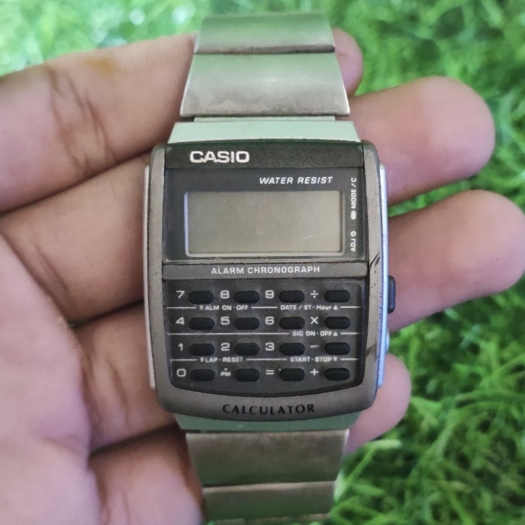 Jual Jam Tangan Casio Calculator CA-506 Second Minus Batre | Shopee ...