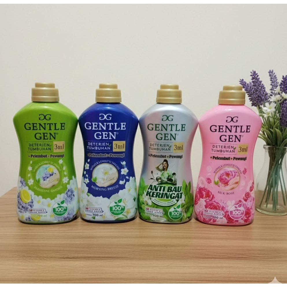 Jual Gentle Gen Deterjen Cair 750ml Deterjen Tumbuhan | Shopee Indonesia