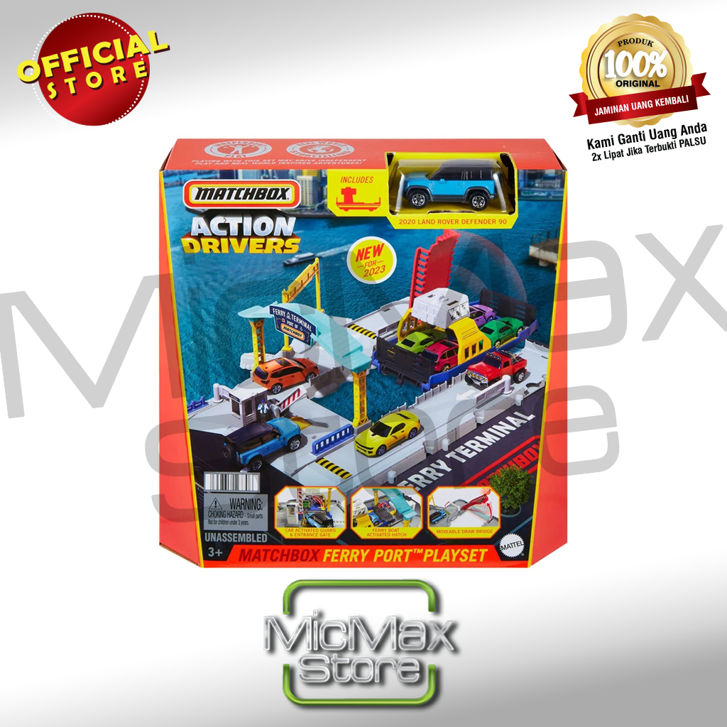 Jual Matchbox Action Drivers Matchbox Ferry Port Playset GVY82 | Shopee ...