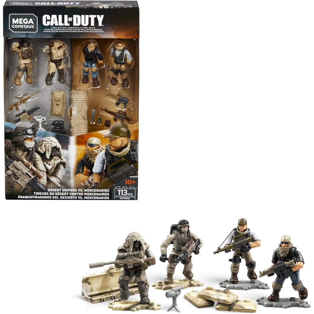 Jual Mega Construx Call of Duty Desert Snipers Vs. Mercenaries, Multi ...