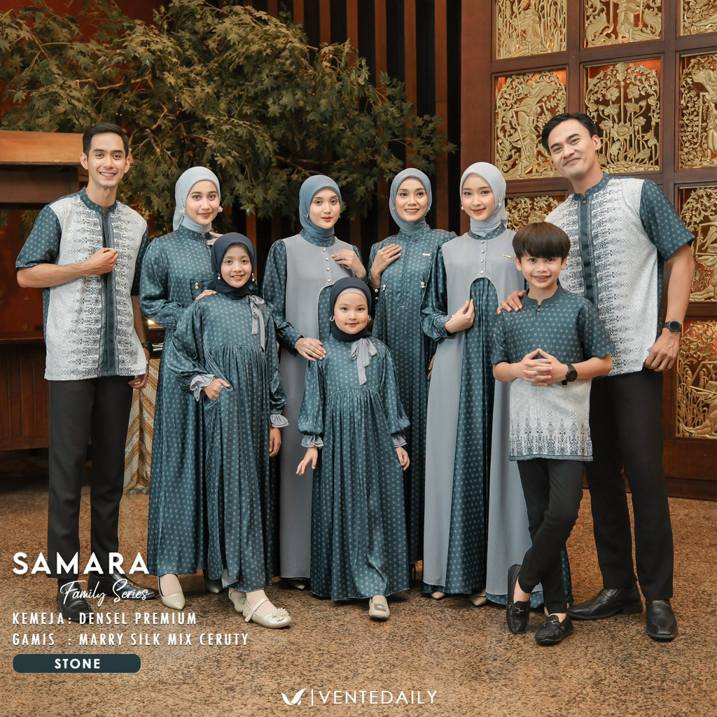 Jual SARIMBIT KELUARGA LEBARAN 2026 SAMARA FAMILY SET PREMIUM ORI by ...