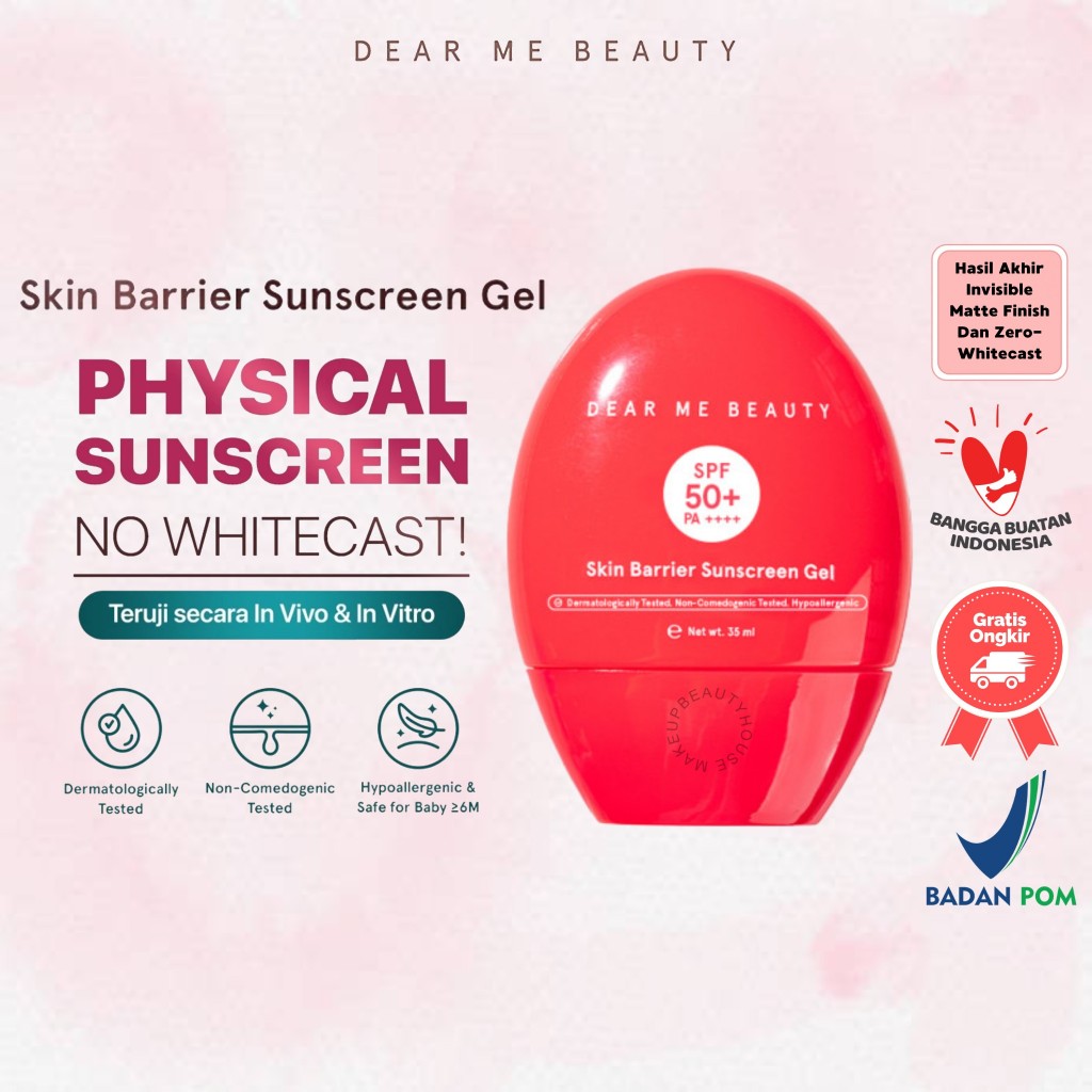 Jual DEAR ME BEAUTY [REAL SPF Certified] Skin Barrier Physical ...