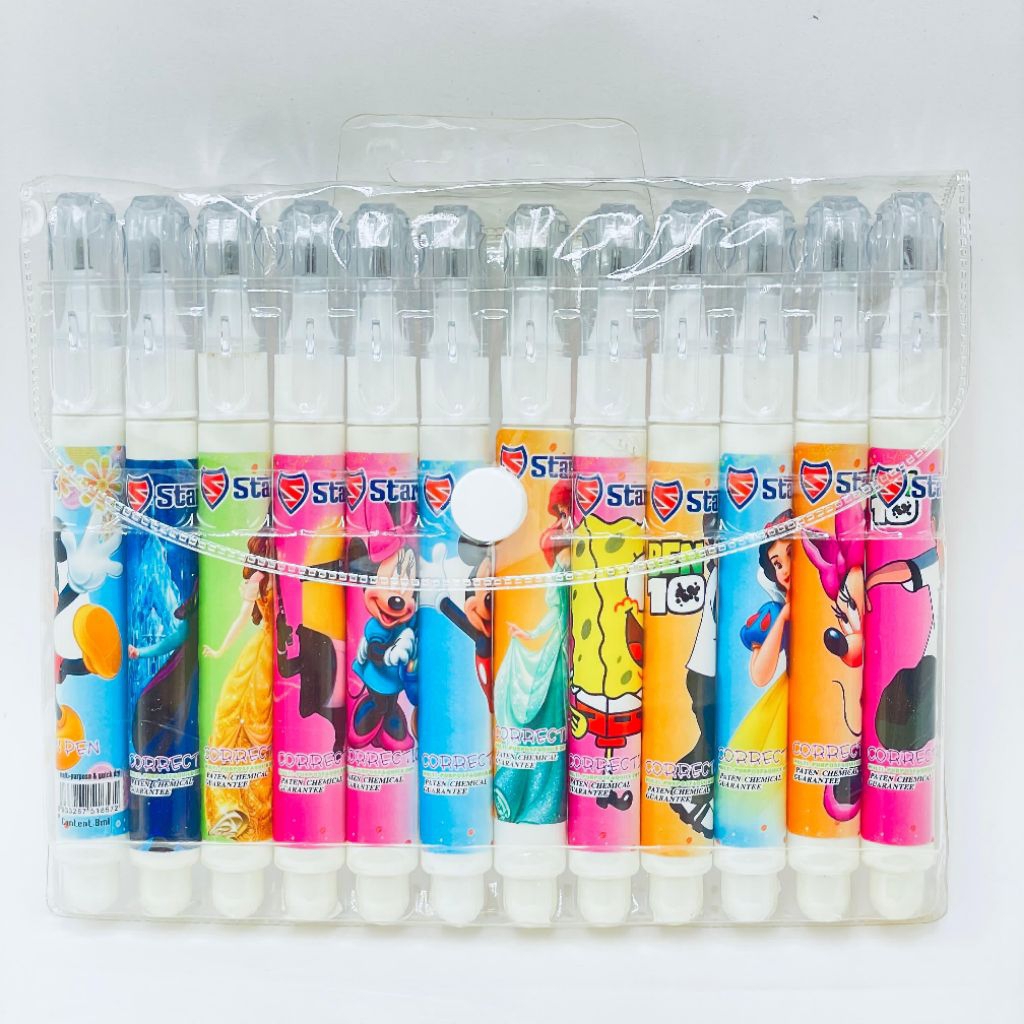 Jual TIPE EX / PENGHAPUS PULPEN STARK MOTIF KARAKTER ISI 12PCS | Shopee ...