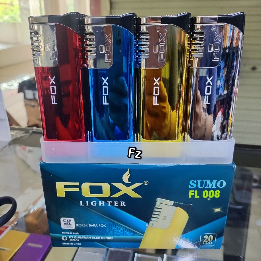 Jual KOREK API BARA LAS JUMBO FOX SUMO ( ADA SENTER ) | Shopee Indonesia
