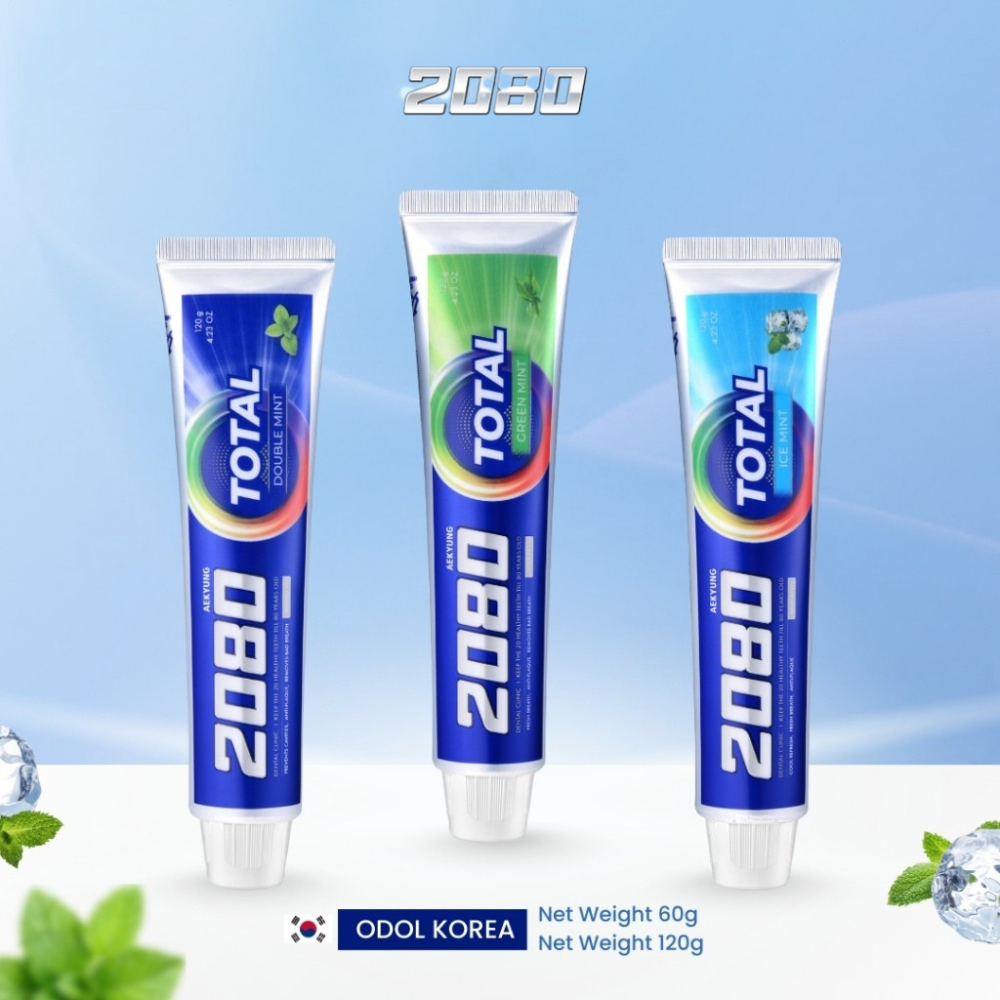 Jual Odol Korea 2080 Total - Odol Korea|Pasta Gigi Berlubang|Odol Mint ...