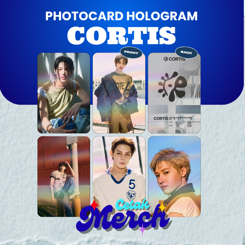 Jual CORTIS Photocard Hologram 2 Sisi All Member Unofficial Kualitas HD ...