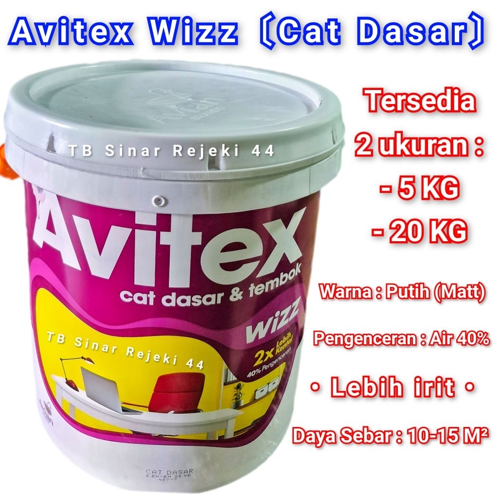 Jual Cat Avitex Terlengkap & Harga Terbaru Mei 2026 | Shopee Indonesia