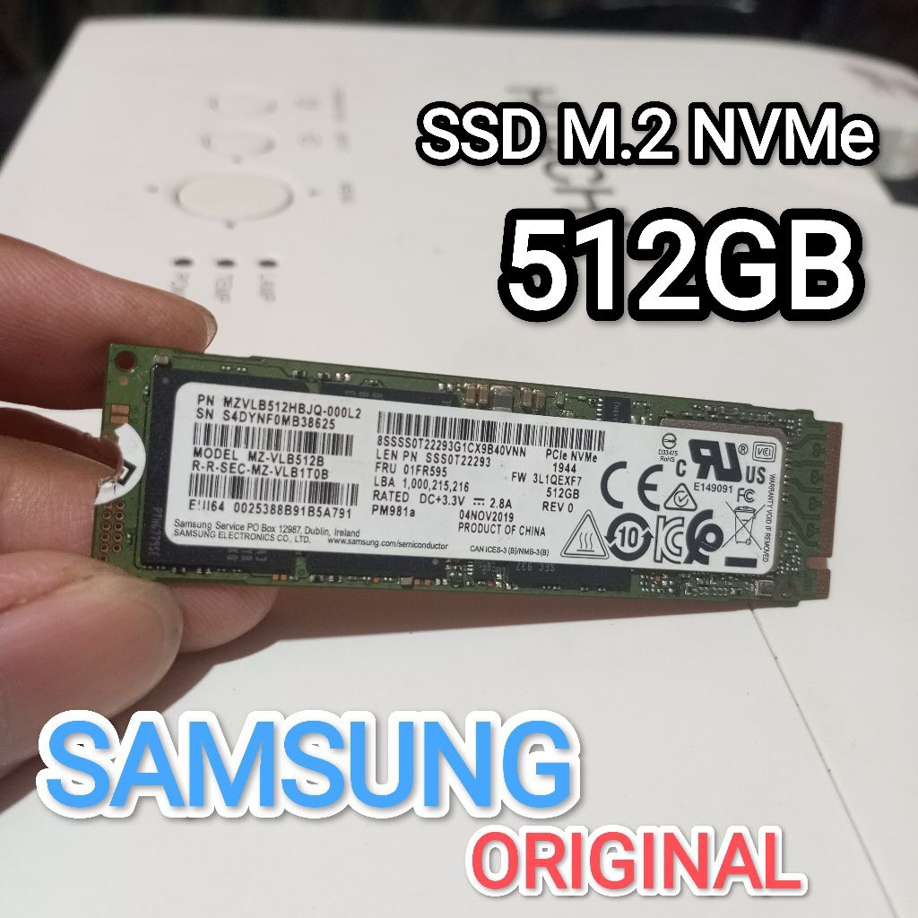 Jual SSD M.2 512GB Samsung M2 NVMe Original | Shopee Indonesia