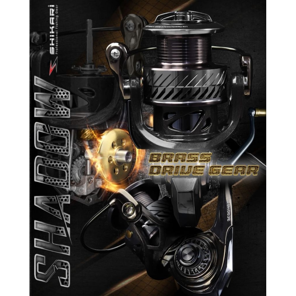 Jual REEL SHIKARI SHADOW (High Gear, Salt Water) | Shopee Indonesia