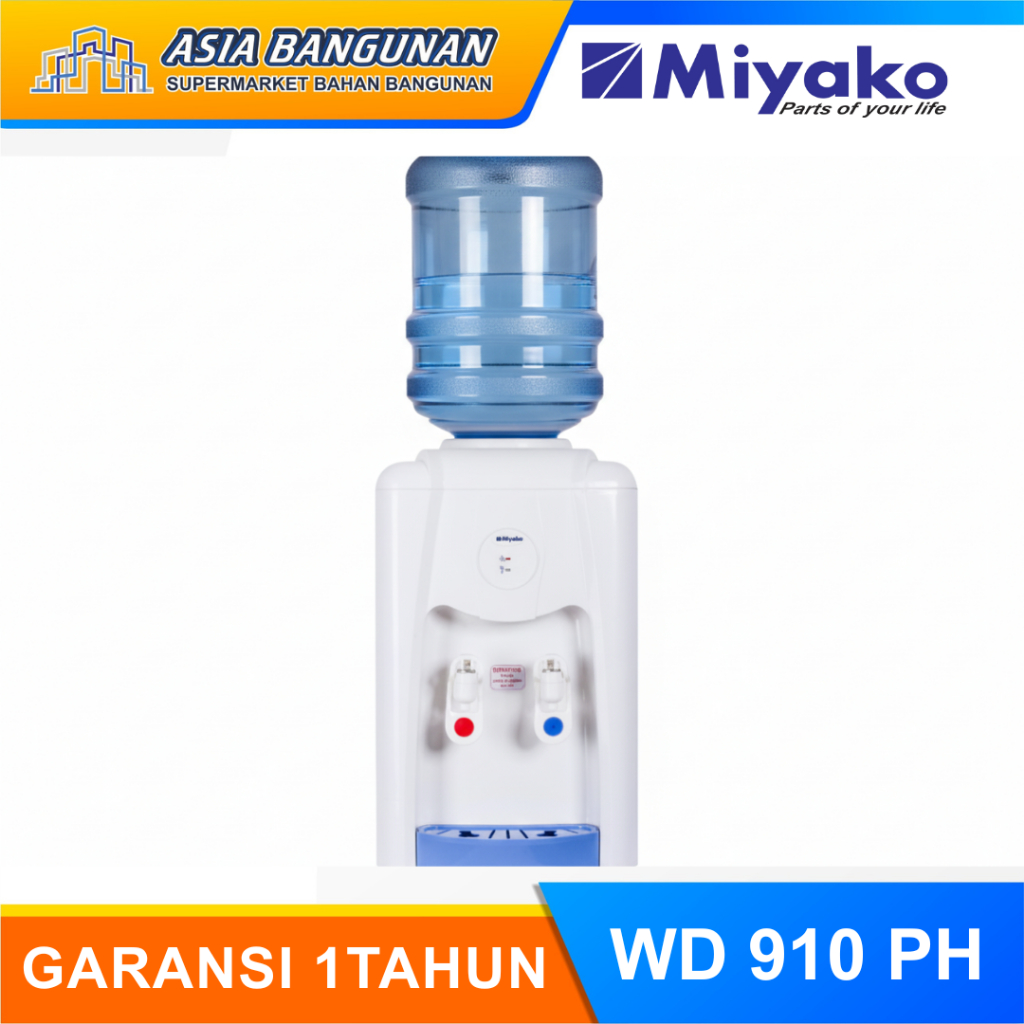 Jual Miyako Dispenser Galon Atas WD 190 PH Dispenser Galon Atas Low ...