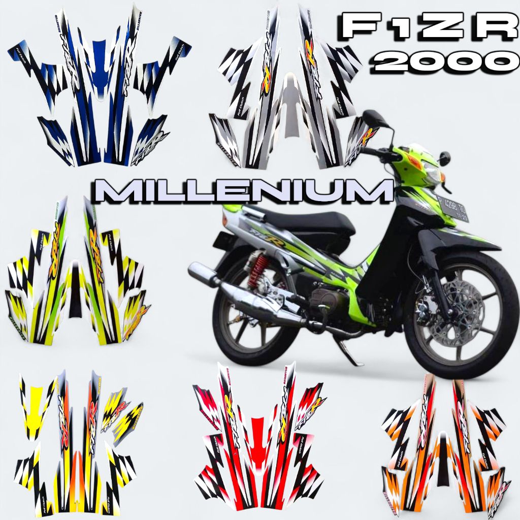 Jual Striping Yamaha F1ZR 2000 Millenium | Stiker Body Motor F1ZR Warna ...