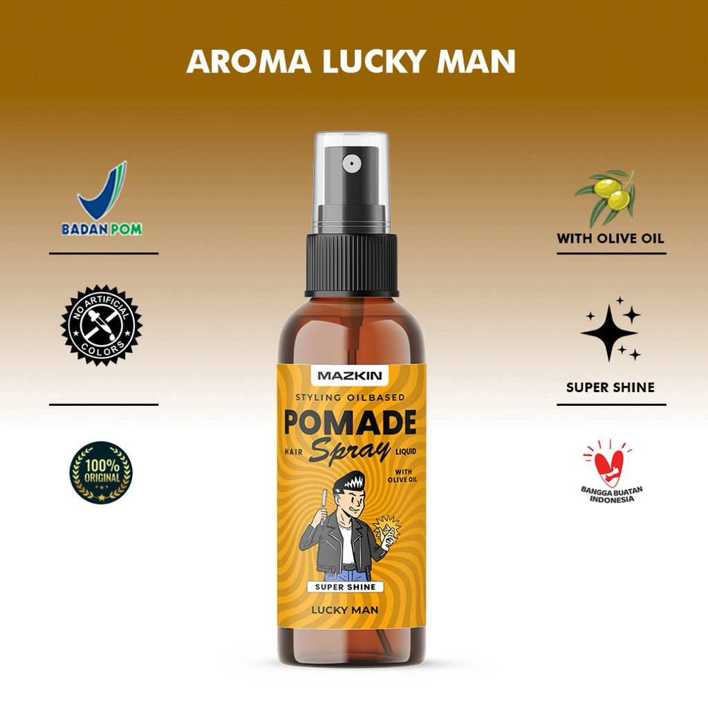 Jual POMADE SPRAY MAZKIN | HAIR POMADE SEMPROT | MAZKIN POMADE 60ml ...