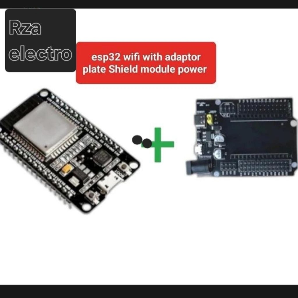 Jual NEW PART ESP32 ESP-32 CP2102 bluetooth wifi iot do it + base plate ...