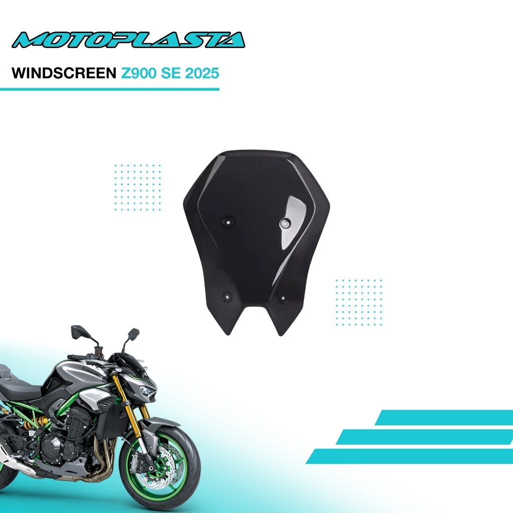 Jual MOTOPLASTA Windscreen Kawasaki Z900 SE 25- Visor Windshield ...