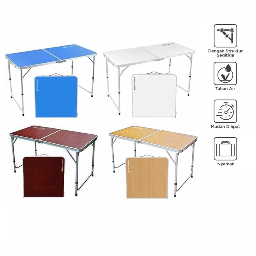 Jual Meja Lipat Meja Koper Aluminium meja lipat portable meja lipat ...