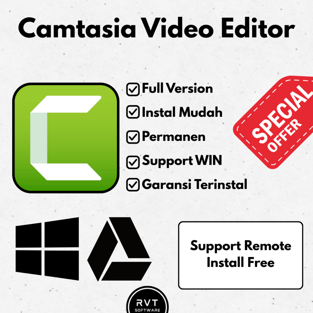 Jual Camtasia Studio Video Editor 2025 (FullVersion) | Shopee Indonesia