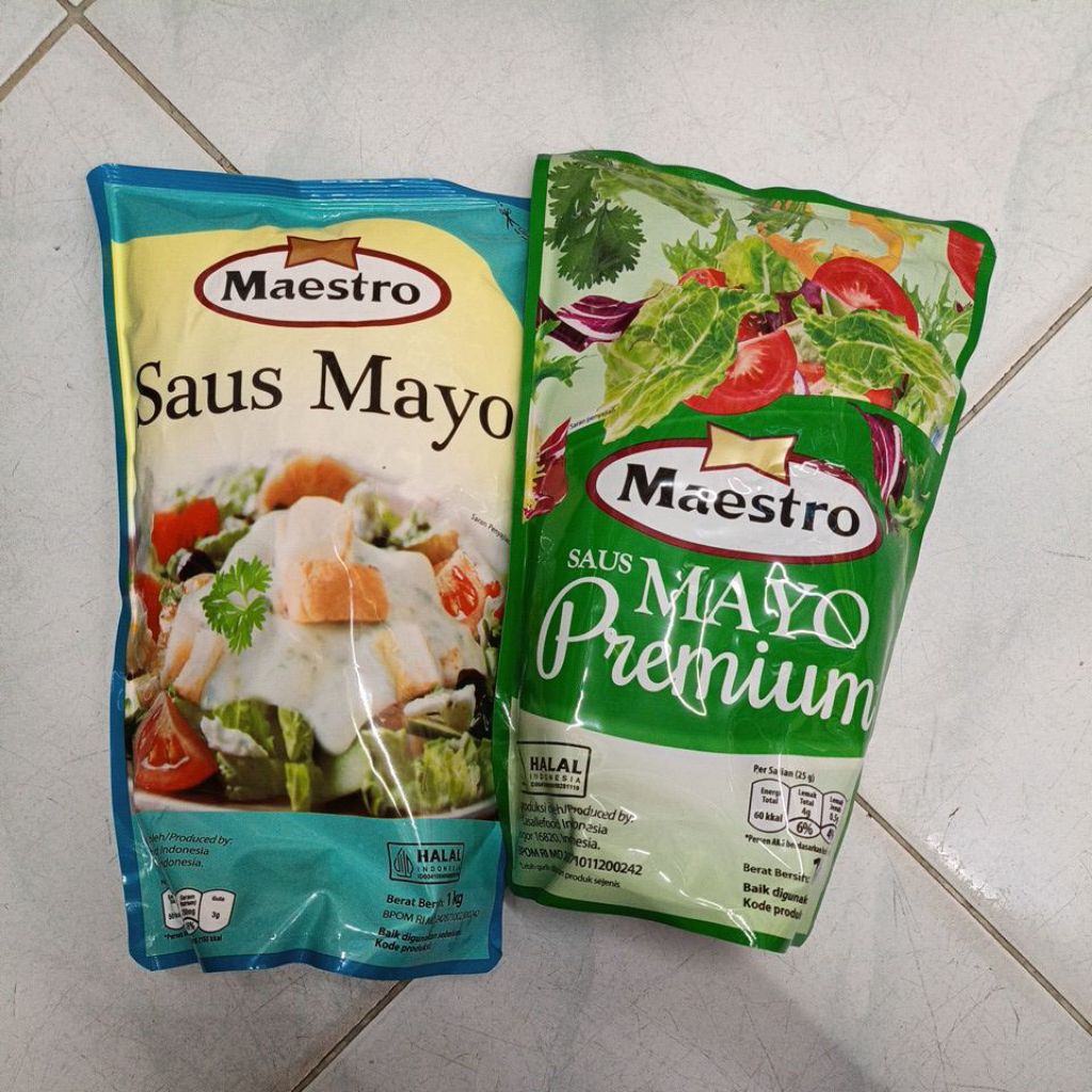 Jual Promo Murah Mayonaise Maestro/Mayo Original 1kg/Saus Mayo 1kg ...