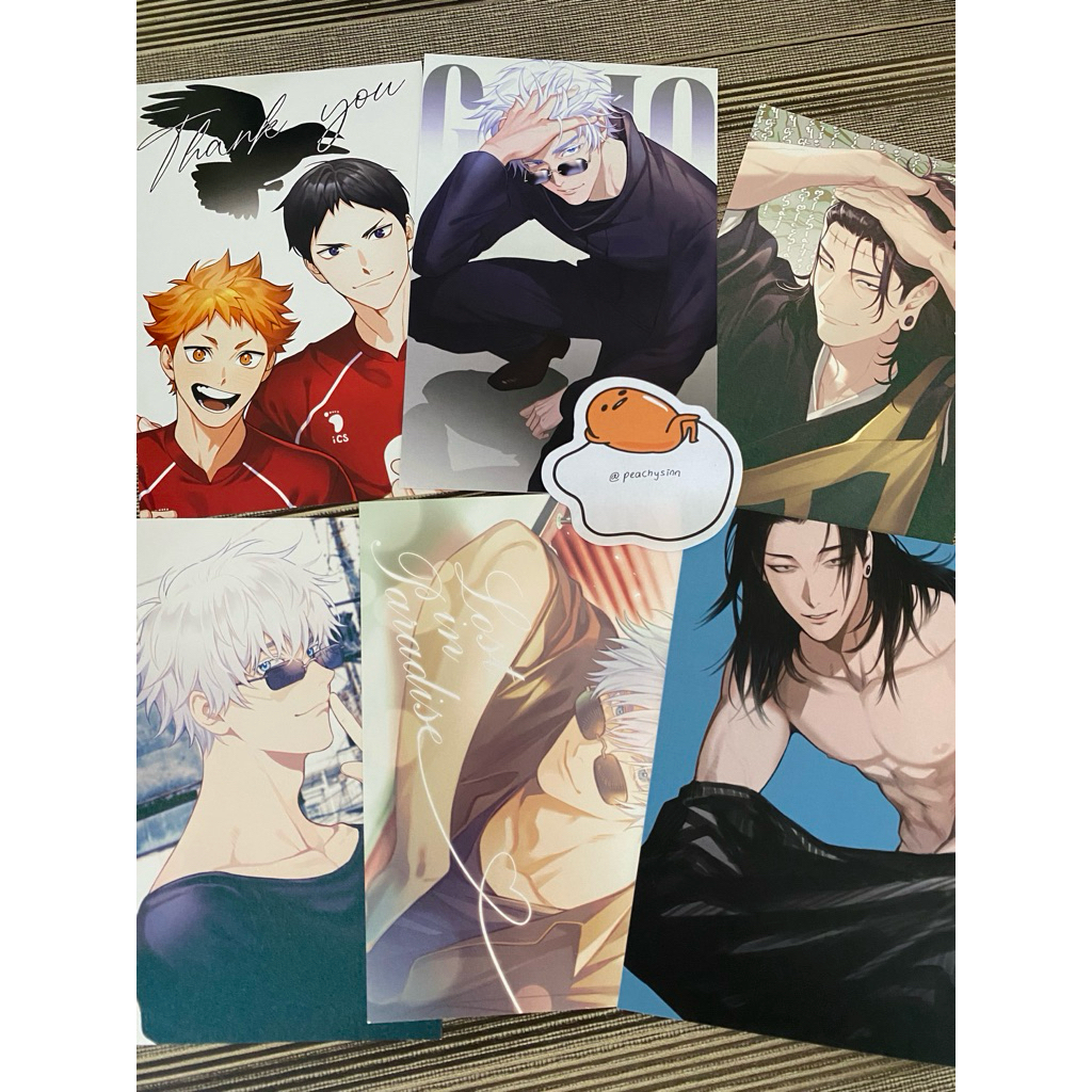 Jual Gojo Satoru Geto Suguru Jujutsu Kaisen Onegingek Kadeart Posca ...