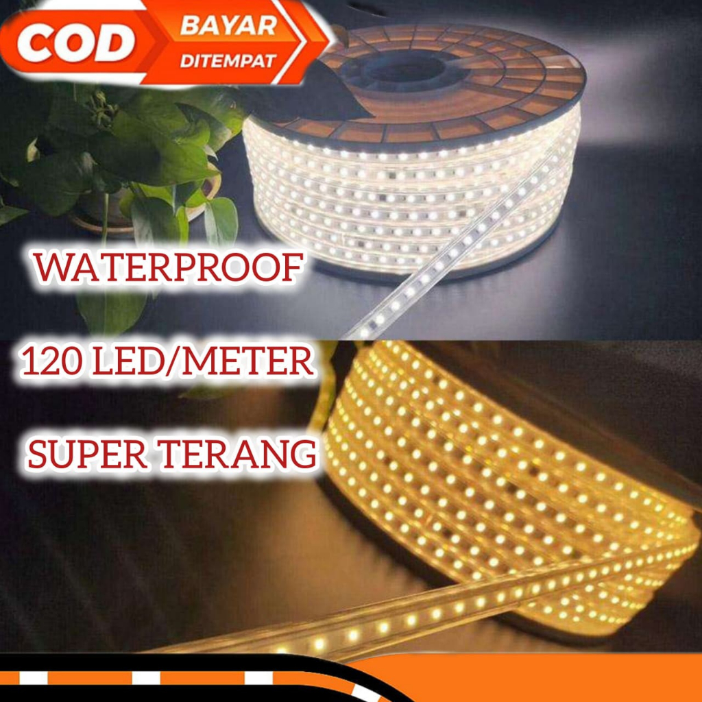 Jual Lampu Led Strip Selang 2835 120led Smd AC Indoor Outdoor / Led ...