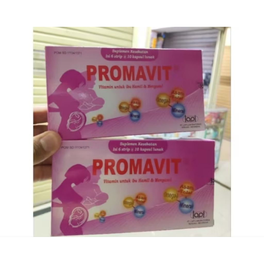 Jual promavit vitamin ibu hamil box | Shopee Indonesia
