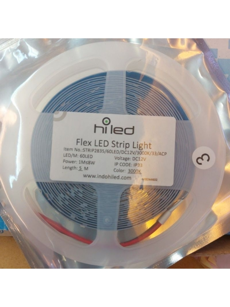Jual hiled STRIP 2835 8 Watt / Meter LED/Meter : 60 Led / Meter Color ...