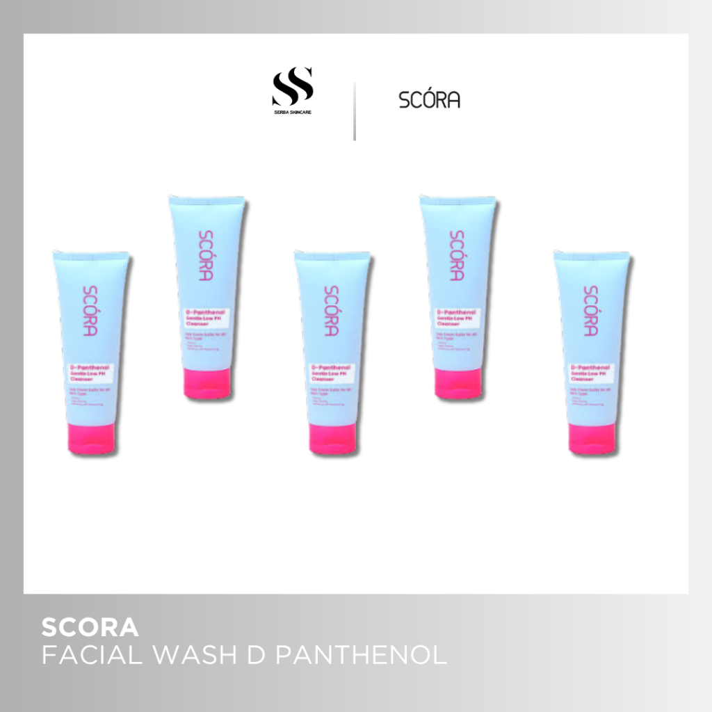 Jual FACIAL WASH SCORA 1% Salicylic Acid Gentle Low pH Cleanser+SCORA D ...