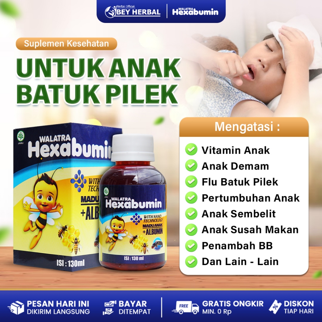 Jual Obat Batuk Pilek Untuk Anak - Anak Bersin Bersin - hidung Meler ...