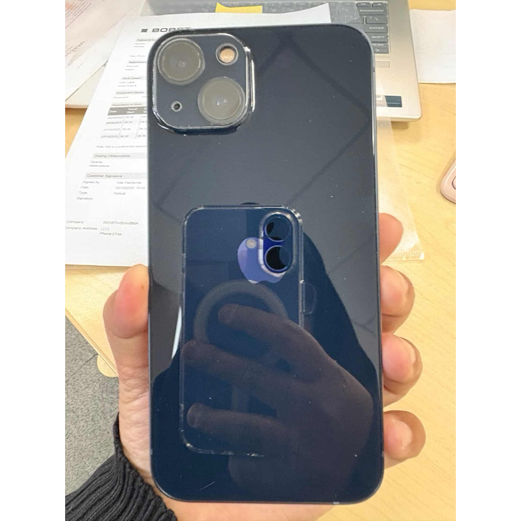 Jual Iphone 13 midnight/hitam 128 gb second like new | Shopee Indonesia