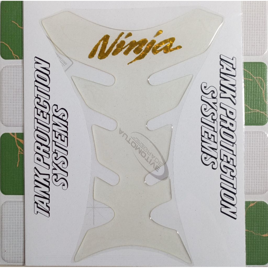Jual Stiker Timbul Tank Pad Protector Tangki Ninja FI Old New, Ninja ...