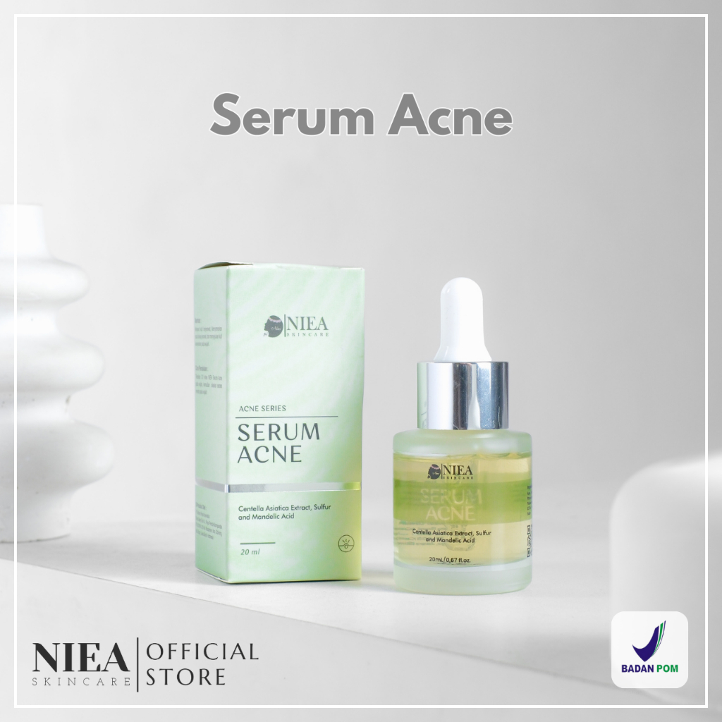 Jual Niea Skincare Serum Acne White - Serum Jerawat Bruntusan Dan ...