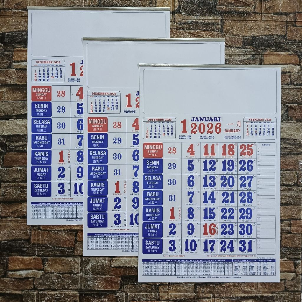 Jual Kalender Cina Tahun 2026 | Shopee Indonesia