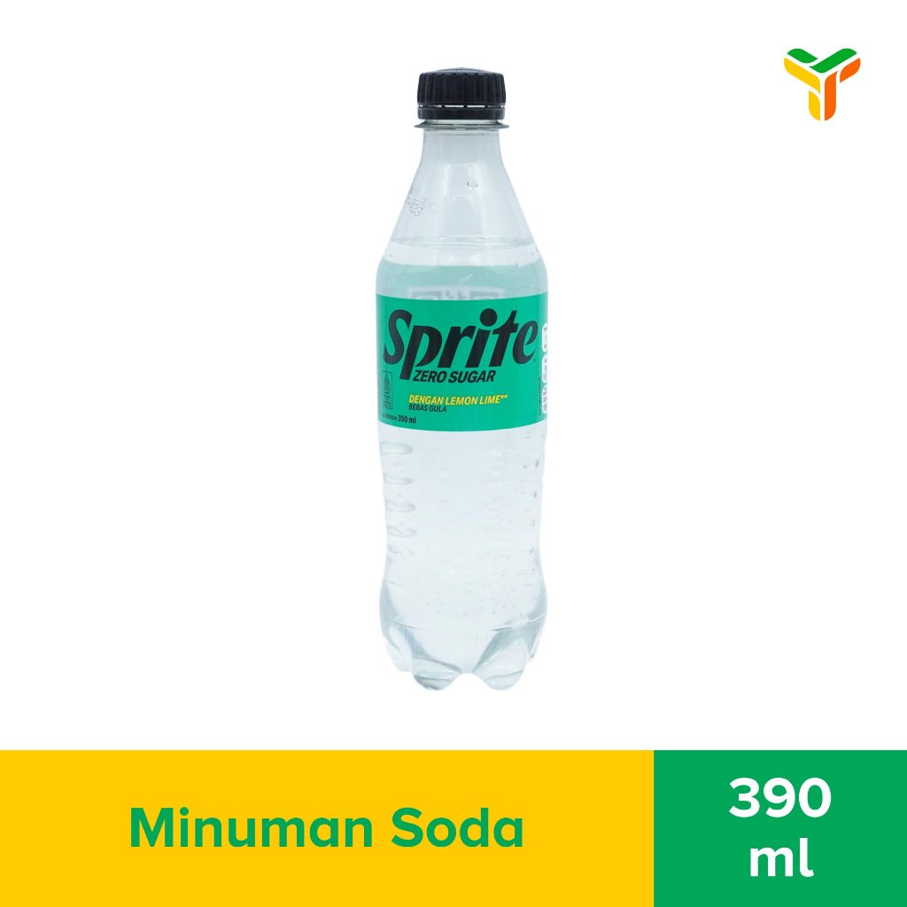 Jual Sprite Zero Sugar Pet 390 Ml | Shopee Indonesia