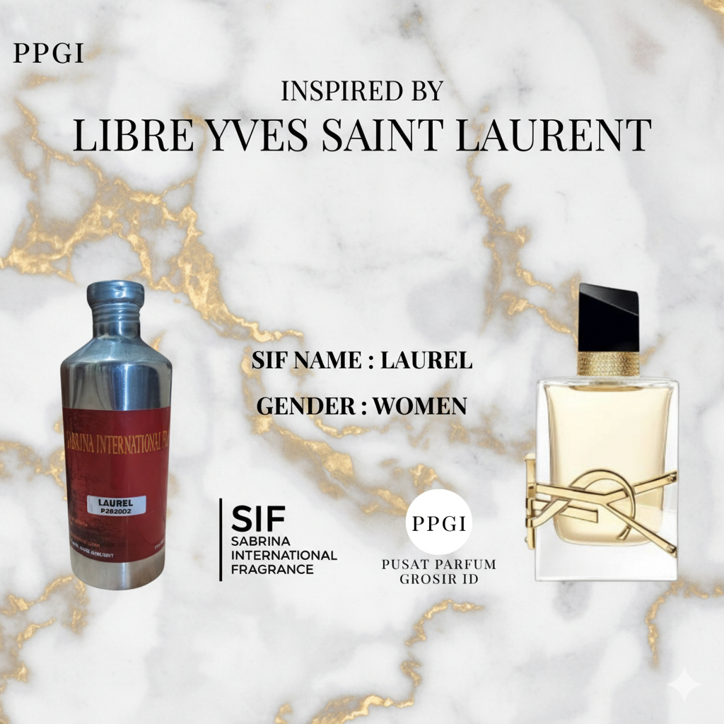 Jual BIBIT PARFUM LAUREL Inspired By YSL LIBRE FOR WOMEN 50ml - 100ml ...