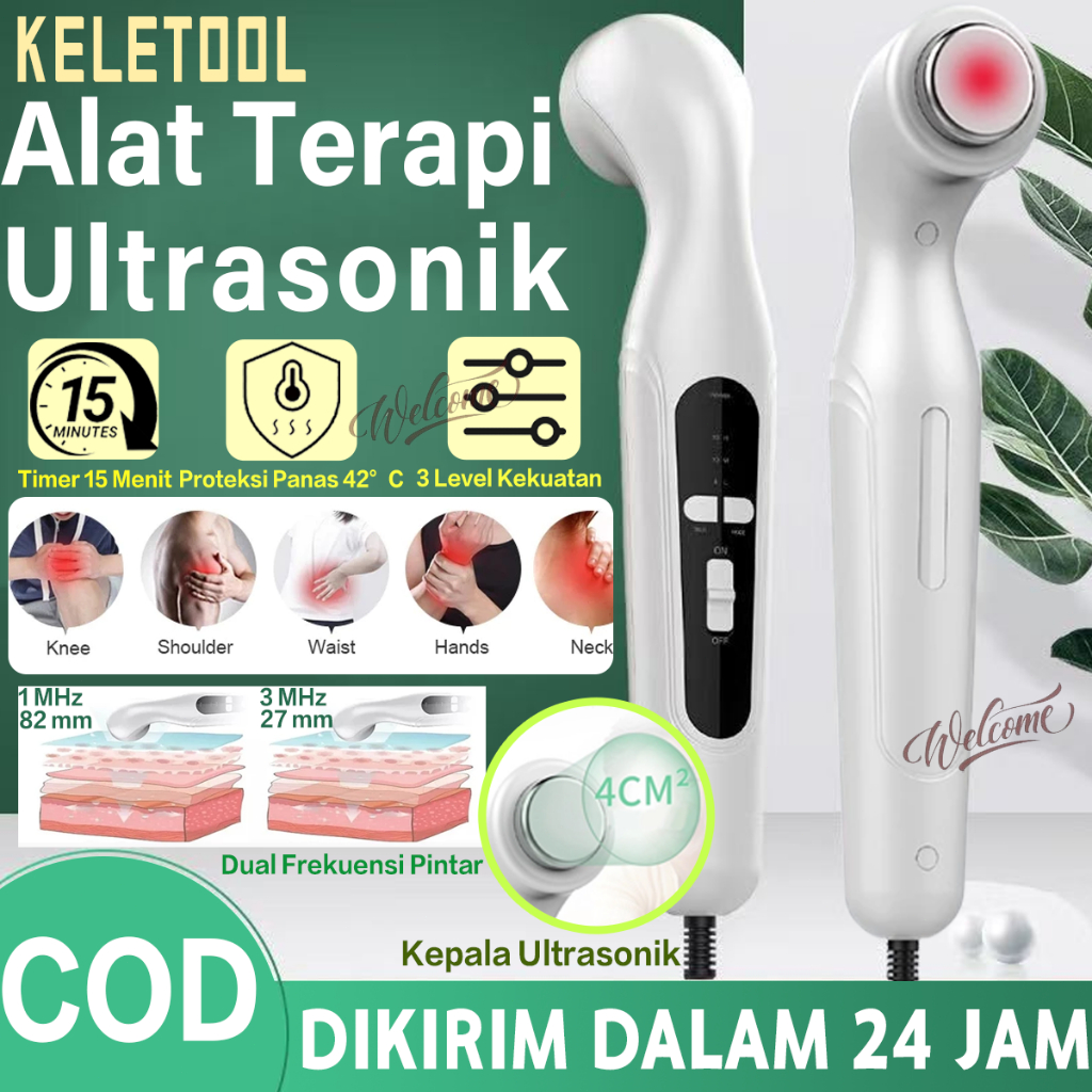 Jual Alat Terapi Fisik Ultrasonik Rumah Sendi Otot Serviks Lumbal Sendi ...
